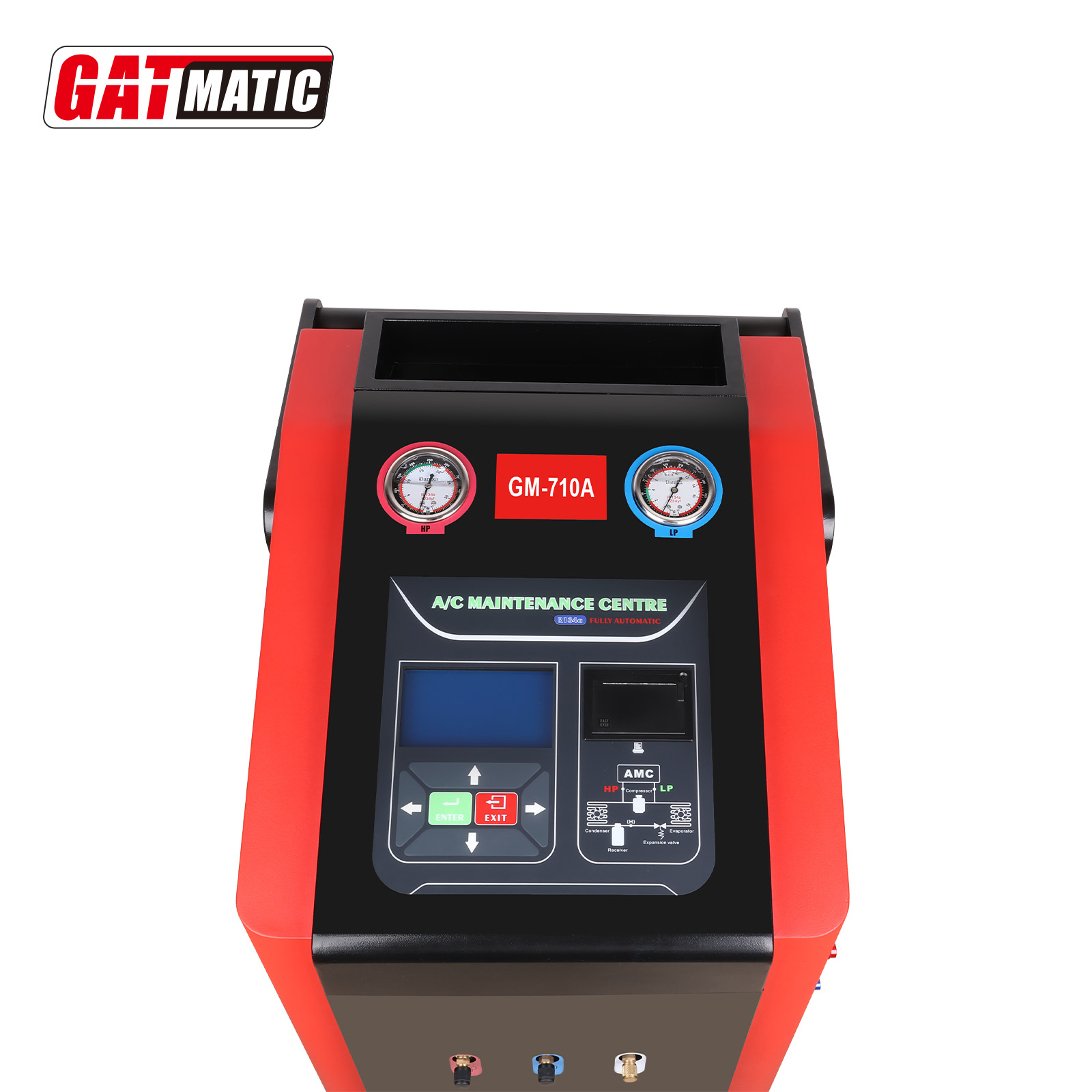 R134A Recover Recycle & Recharge A/C Machine - professional automotive ...