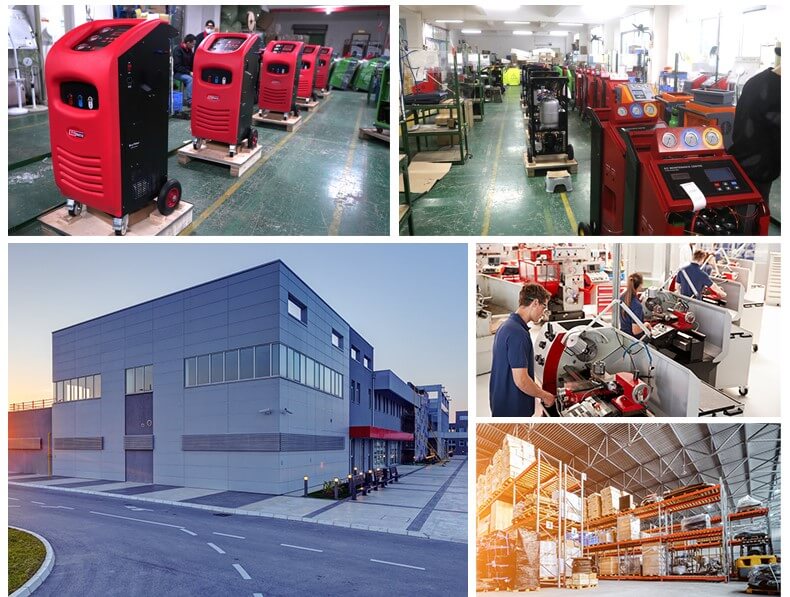 R134A Recover Recycle & Recharge A/C Machine - professional automotive ...