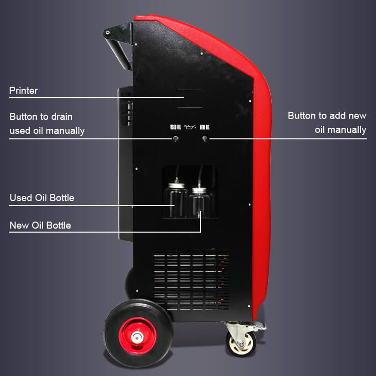 Air Conditioning R134a Recycle Machine - professional automotive ...