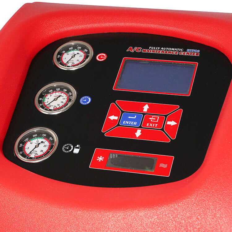 R134A Recover Recycle & Recharge A/C Machine - professional automotive ...