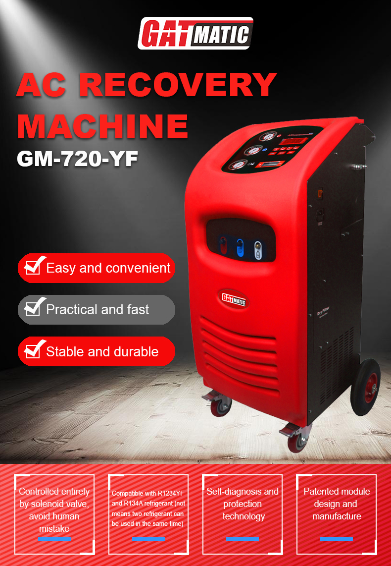 R1234yf A/C Recovery and Recycle Equipment - professional automotive ...