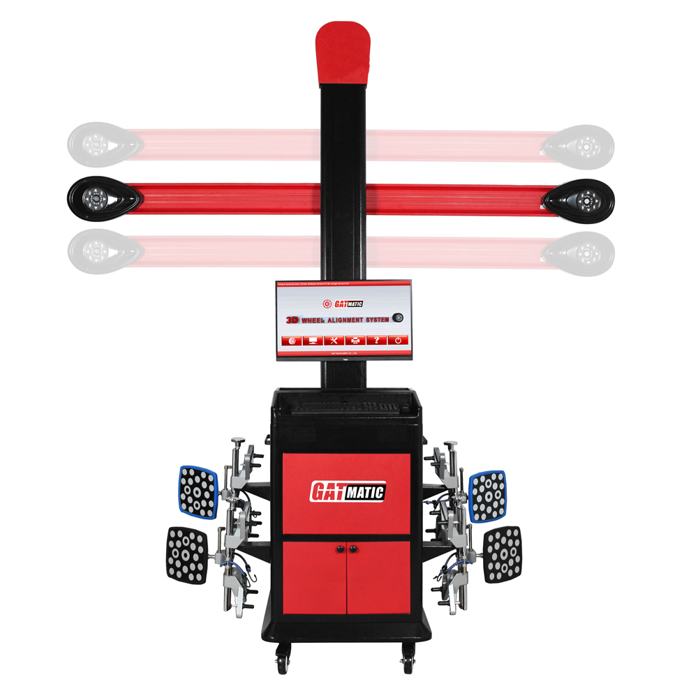 Auto Tracking 3D Movable Wheel Alignment Machine - professional ...