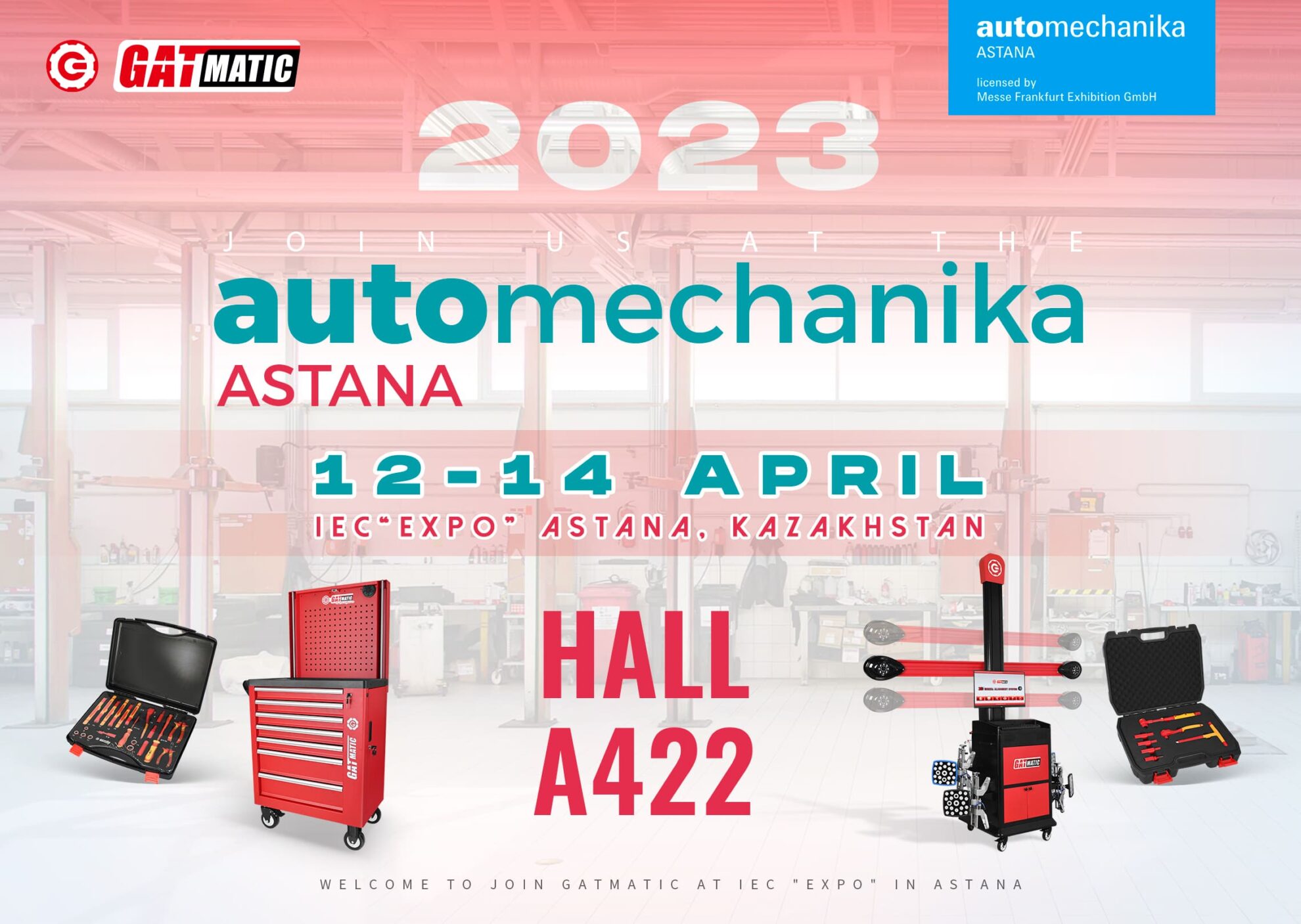 Let's Meet at the Automechanika Astana 2023 - professional automotive equipment and tools