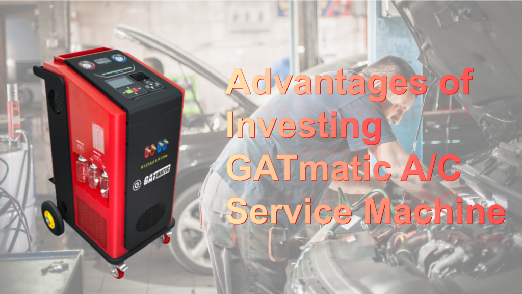 Advantages of Investing GATmatic A/C Service Machine Suitable for Two ...