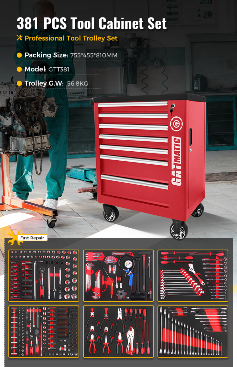 Organize Your Workspace with a Top-Notch Auto Repair Tool Trolley ...