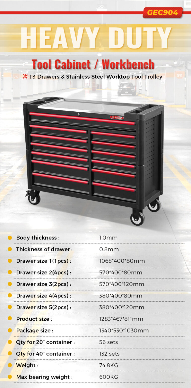 How to Organize Your Auto Repair Shop with a Tool Trolley System ...