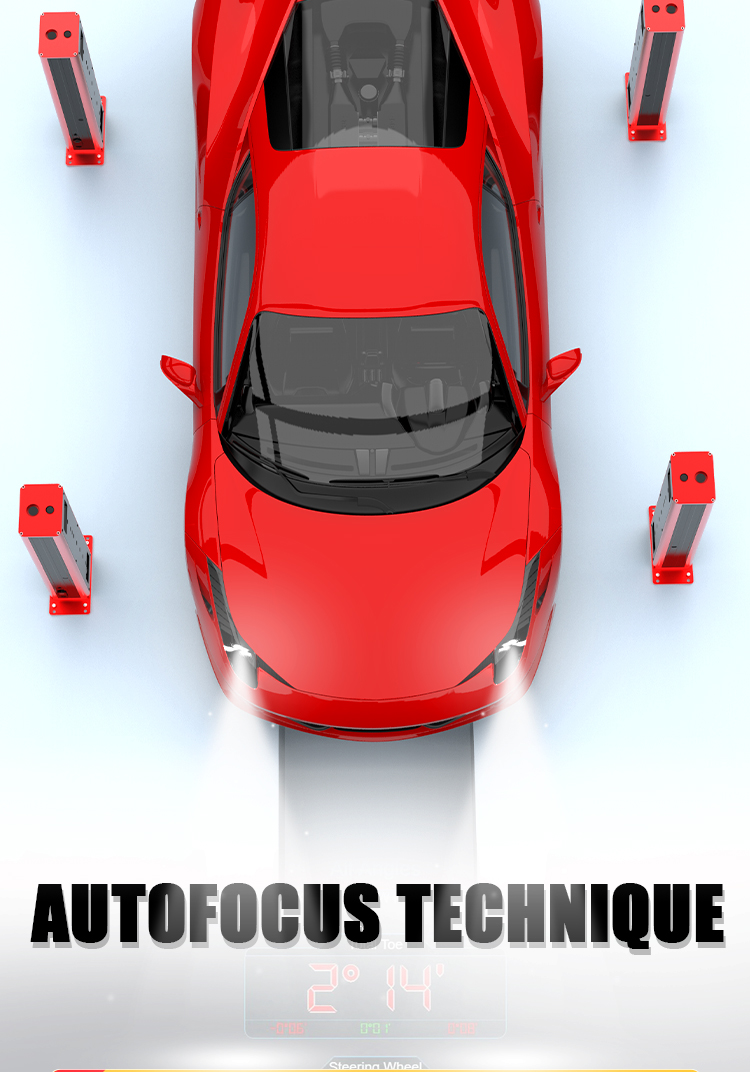 GA-800 Touchless Wheel Alignment System - professional automotive ...