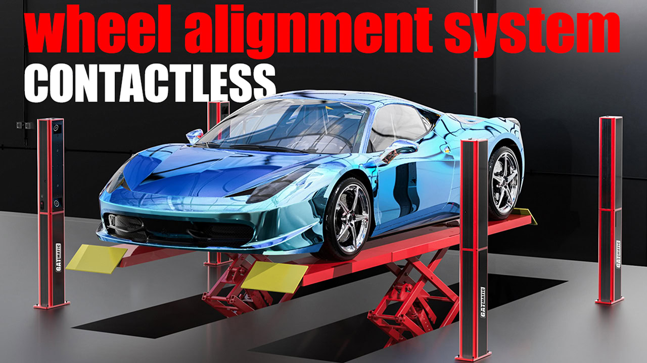 GA-800 Touchless Wheel Alignment System - professional automotive ...