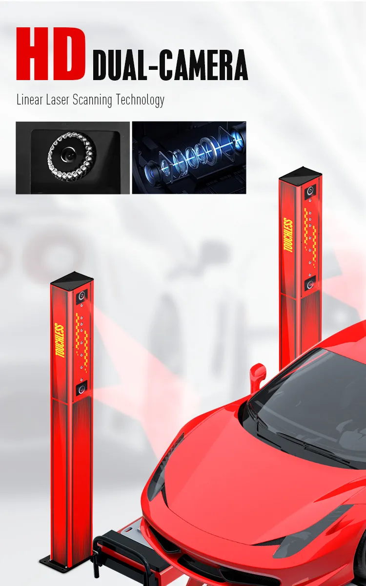 GA-800A Touchless Wheel Alignment System - professional automotive ...